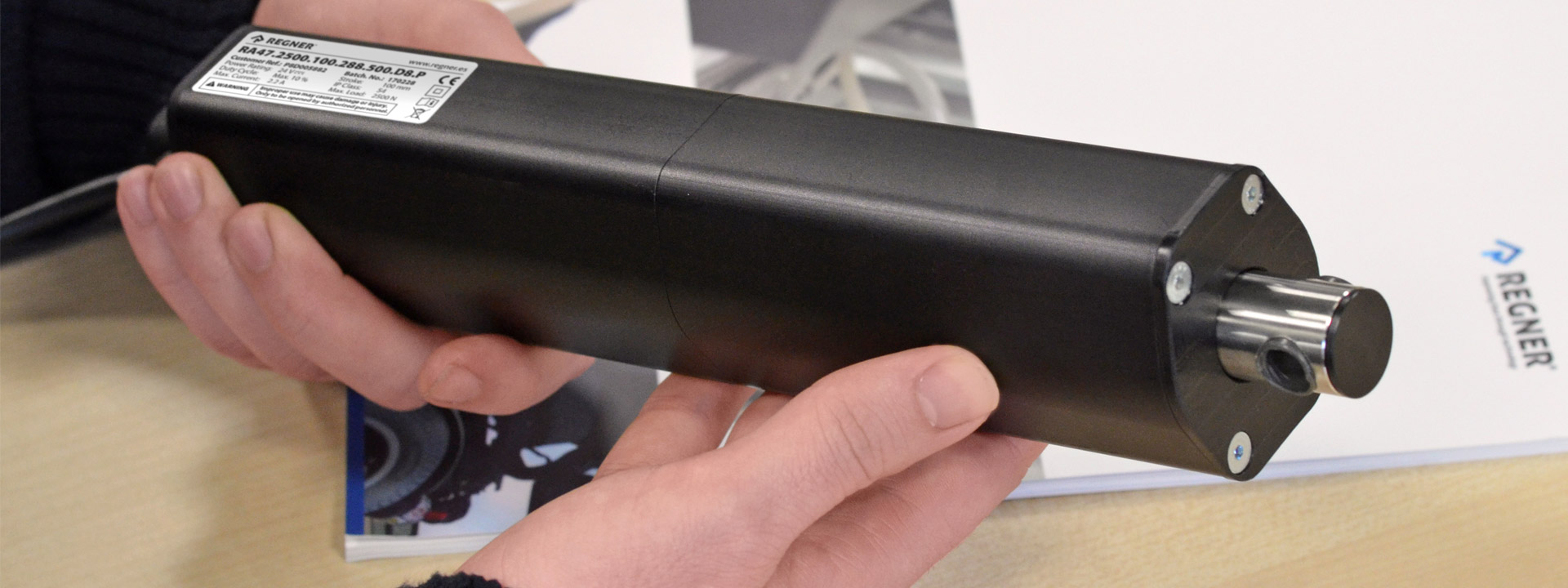 RA-47 by REGNER®: A high power density in-line actuator with ...